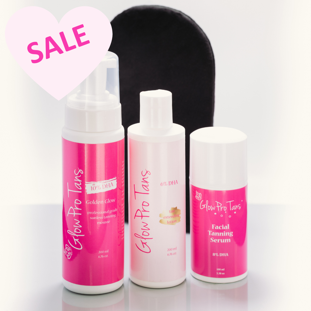 Shop our Self Tanning Formulas - GlowPro Tans - GlowProTans