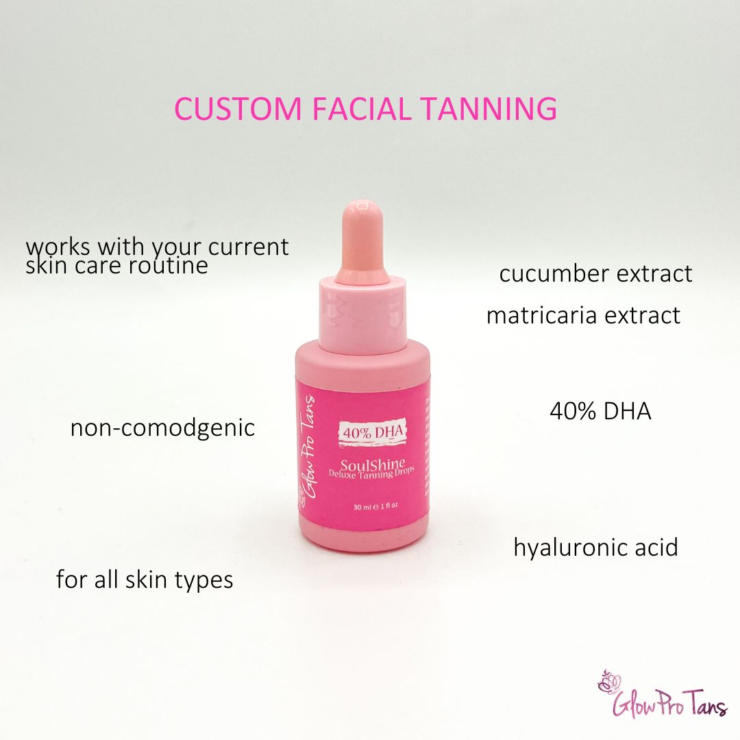40% DHA Max Self Tanning Drops | Professional Strength | GlowPro Tans ...